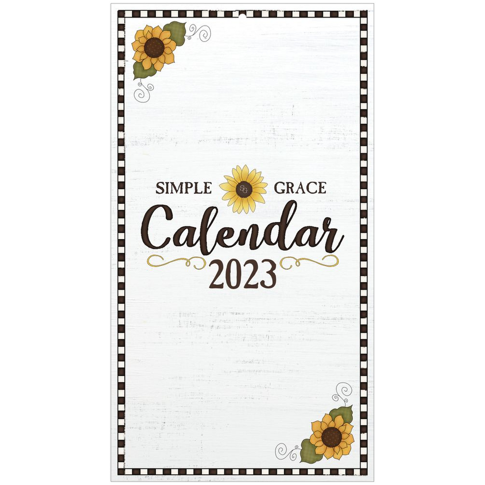 2023 Illustrated Wall Calendar – SimpleGraceStudio